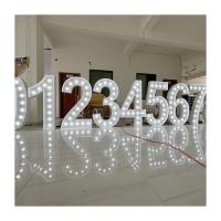 China Wholesale Customizable LED Marquee Letters PVC Stainless Steel 50000Hrs for Party Decor for sale