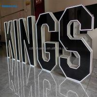 China HONGSEN SIGN 3ft 4ft LED Neon Acrylic Marquee Letters for Wedding Parties Indoor Outdoor for sale