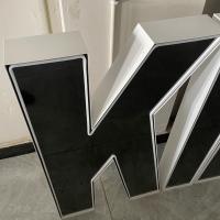 China Hongsen Custom Outdoor Giant 3D LED Marquee Numbers 3ft 4ft Mirrored Letters for Party for sale
