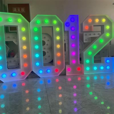 China Custom LED Light Letter Sign for Home Advertising Decoration 50000 Hours 10-30cm Thickness for sale