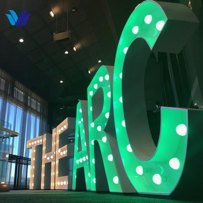 China Large High Brightness LED Marquee Letters Multi Colors 50000Hrs Advertising Indoor Outdoor for sale