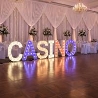 China Custom LED Marquee Letters IP54 DC 24V for Advertising Wedding Anniversary Decor for sale