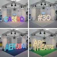 China Custom Marquee Letters Numbers High Brightness LED DC Powered RGB Light for Indoor Outdoor Advertising for sale