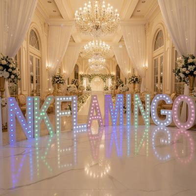 China Custom 3ft 4ft DC Waterproof RGB LED Big Letters for Commercial Advertising and Decor for sale