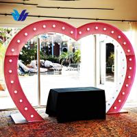 China HS Sign Large Heart Arch Marquee Letters LED Light Source Wedding Decorations 50000 Hours for sale