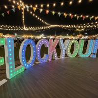 China Custom 3D Metal LED Marquee Letters and Numbers for Wedding Party Event Signs 50W for sale