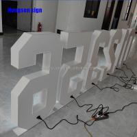 China HONGSEN Custom RGB Marquee Letters Metal Light Up Letters 6000K 15kg for Wedding for sale