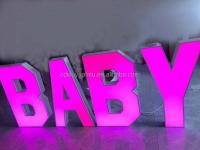 China Wholesale 4ft Large Giant Light up Marquee Letter Numbers Lights for Wedding Decor LED 6000K for sale