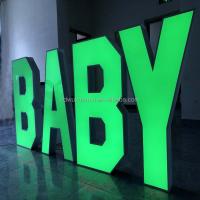 China Custom 3ft LED Marquee Letters Numbers Neon Sign for Birthday Wedding Decoration 6000K for sale