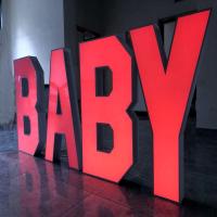 China Custom 3ft LED Marquee Letters Numbers Neon Sign for Birthday Wedding Decoration 6000K for sale
