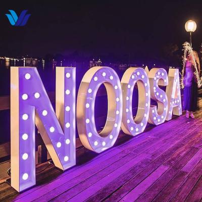 China HONGSEN Wholesale 3ft 4ft Giant LED Marquee Letters Large Love Light Up Letter Sign for Outdoor Home Use for sale