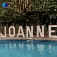 China HONGSEN Wholesale 3ft 4ft Giant LED Marquee Letters Large Love Light Up Letter Sign for Outdoor Home Use for sale