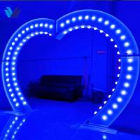 China HONGSEN Custom LED Marquee Letters 4ft 5ft Light Up Love Arch for Wedding Indoor Outdoor for sale