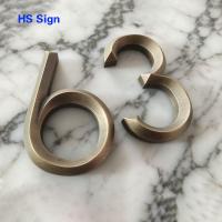 China Custom Engraved 5mm Metal Letters Brass Aluminium Business Gift Customizable Plating for sale
