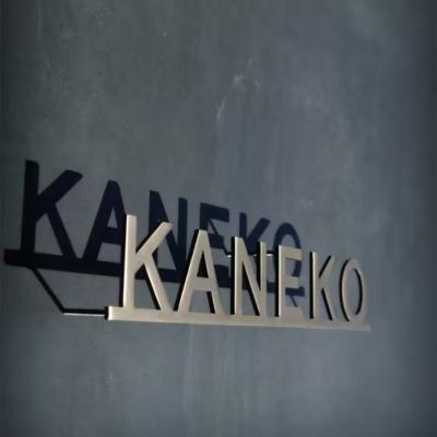 China Customizable Metal Letters Durable Finish for School University Institutional Signage 3D Relief for sale