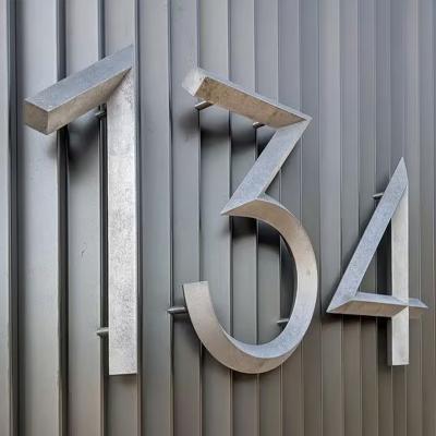 China Custom Metal Letters Vintage Distressed Stainless Steel Brass Aluminium 3D Sign for Cafe Restaurant Decor for sale