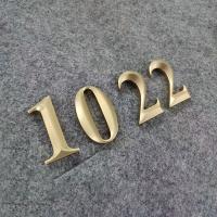 China Custom Stainless Steel Brass Aluminum Metal Letters for Indoor Wall Decoration 3D Relief for sale