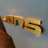 China Custom 3D Stainless Steel Brass Aluminium Metal Letters for Storefront Signage 5mm Thick for sale