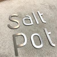 China Custom Metal Letter Wall Art Gold Etched Design Plaque for Home Decor 3D Relief for sale