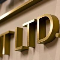 China Custom Stainless Steel Aluminum Brass Metal Letter for Storefront Signage 3D Relief for sale