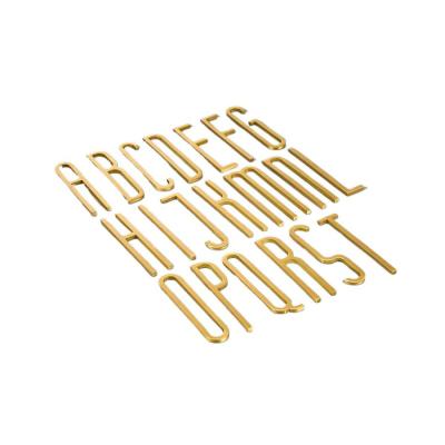 China Custom 3D Metal Wall Logo Sign Aluminum Brass Stainless Steel for Hotels Bars Shops 2 Year Warranty for sale