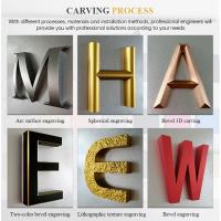 China Custom Metal Letters Sign for Home Decor Wedding Party Name Sign Aluminum Brass 3D for sale