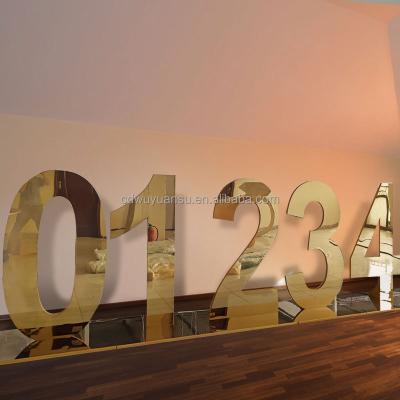 China HONGSEN Custom 3D PVC Marquee Letters Numbers 3ft 4ft 5ft for Wedding Party Decoration for sale