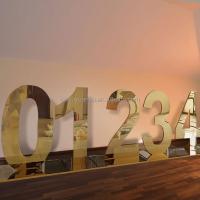China HONGSEN Custom 3D PVC Marquee Letters Numbers 3ft 4ft 5ft for Wedding Party Decoration for sale