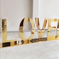 China HONGSEN Custom 3D PVC Marquee Letters Numbers 3ft 4ft 5ft for Wedding Party Decoration for sale