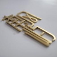 China Stainless Steel House Number Letters Sign Hotel Door Signage Custom 0V 30000H for sale