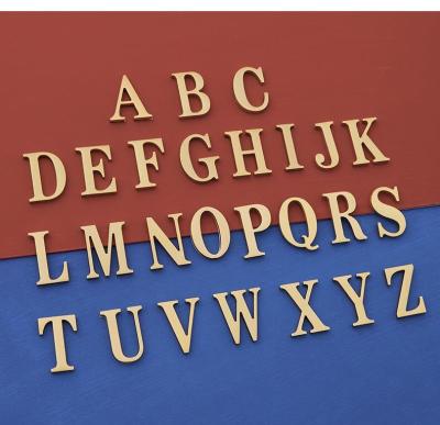 China Golden Brushed Brass Alphanumeric Signs Self-Adhesive Solid Metal Hotel House Number 20-30g for sale