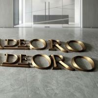 China Custom 3D Aluminum House Number Sign with LED Strips Weatherproof Coating 50000H Lifespan for sale