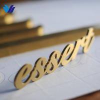 China Customized 3D LED Stainless Steel Wall Sign Big Letter Logo 100V-240V Indoor Outdoor for sale