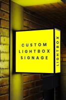 China Customizable Acrylic LED Light Box 6000K 30000Hrs for Outdoor Advertising for sale