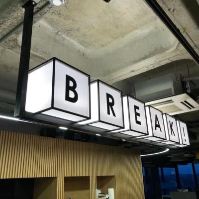 China Custom Waterproof LED Light Box for Outdoor Advertising 6000K 30000Hrs for sale
