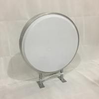 China Factory Direct Wholesale Blank UV Pattern Blister Flat Aluminum Metal Double-sided Light Box DC 12V Round for sale