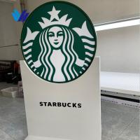 China Custom 3D Acrylic LED Light Up Logo Letters Sign for Business Advertising 6000K for sale