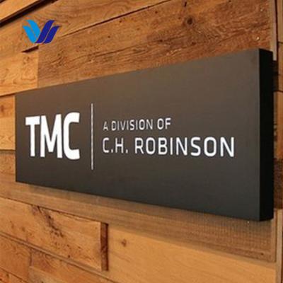 China HONGSEN Custom Stainless Steel LED Light Box Sign Outdoor Advertising 6000K 30000Hrs for sale