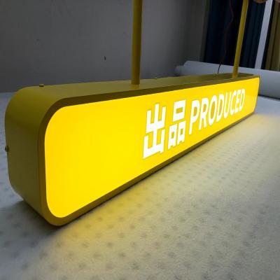 China Hongsen Factory Customized LED Light Box Signboard Menu Light Acrylic Advertising Light Boxes for sale