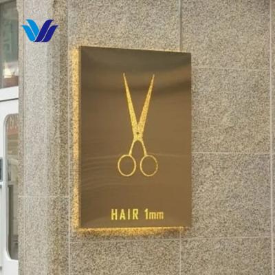 China HONGSEN Custom LED Light Box 6000K Metal Signboard for Indoor Outdoor Advertising 3 Year Warranty for sale