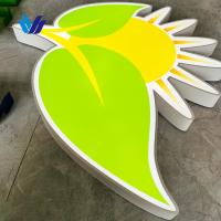 China Hongsen Custom Advertising Sign Light Box Outdoor LED Logo Sign Board 6000K 30000Hrs for sale
