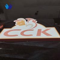 China Hongsen Custom LED Light Box Sign Metal Stainless Steel Frame Outdoor Advertising 6000K 30000H for sale