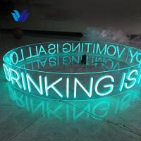 China Custom LED Neon Sign Acrylic Body 80cm 60 LEDs/m 12V Indoor Decorative Light for sale
