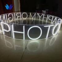China Custom LED Neon Sign Acrylic Body 80cm 60 LEDs/m 12V Indoor Decorative Light for sale