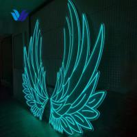China HONGSEN Custom Neon Sign 12V LED Acrylic Light for Wedding Bar Wall Decor 1000mm for sale