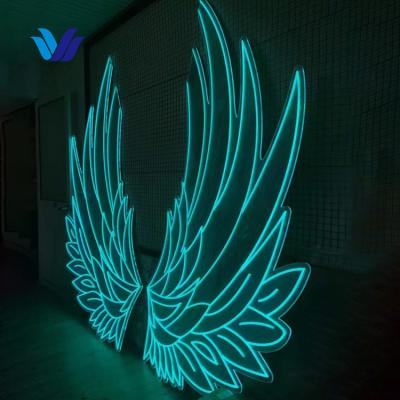 China HONGSEN Custom Neon Sign 12V LED Acrylic Light for Wedding Bar Wall Decor 1000mm for sale