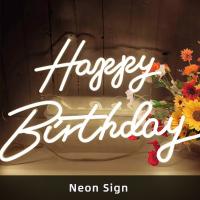 China Custom Acrylic LED Neon Light Sign 12V 30W for Wedding Birthday Party Decoration for sale