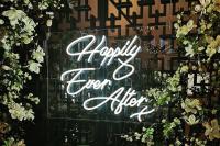 China Custom Acrylic LED Neon Light Sign 12V 30W for Wedding Birthday Party Decoration for sale