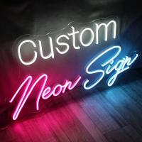 China Custom LED Neon Sign 1000mm 340mm DC 12V 6000K for Wedding Party Home Decor for sale