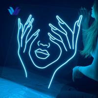 China HONGSEN Custom LED PVC Neon Sign 600mm x 200mm IP33 12V DC for Party Decoration for sale